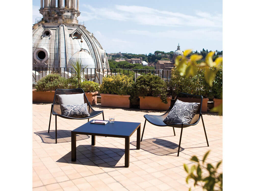 Round Outdoor Lounge Set- Outdoor Furniture Malaysia